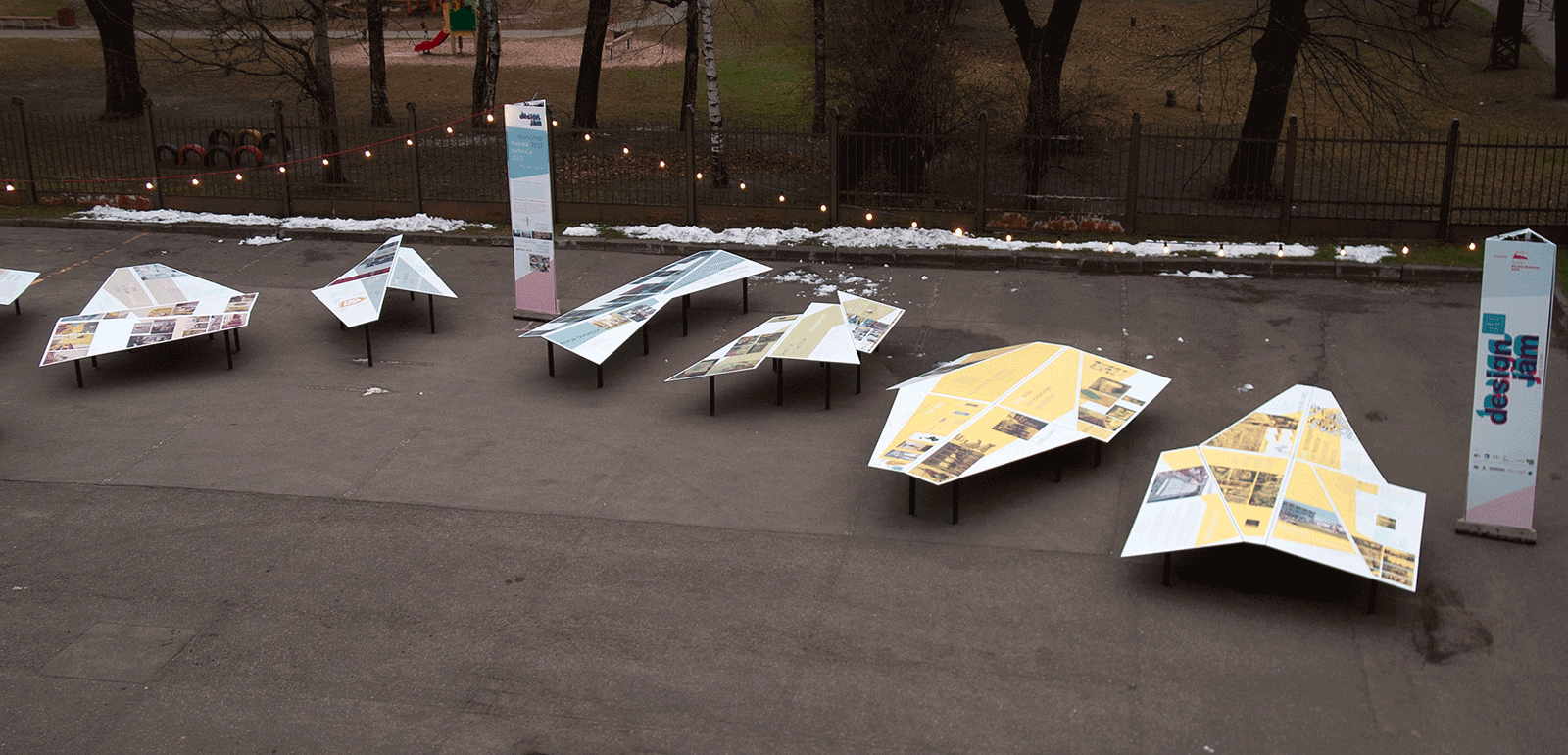 «Design Jam» show in the courtyard of «Xcelsior» ← FOLD