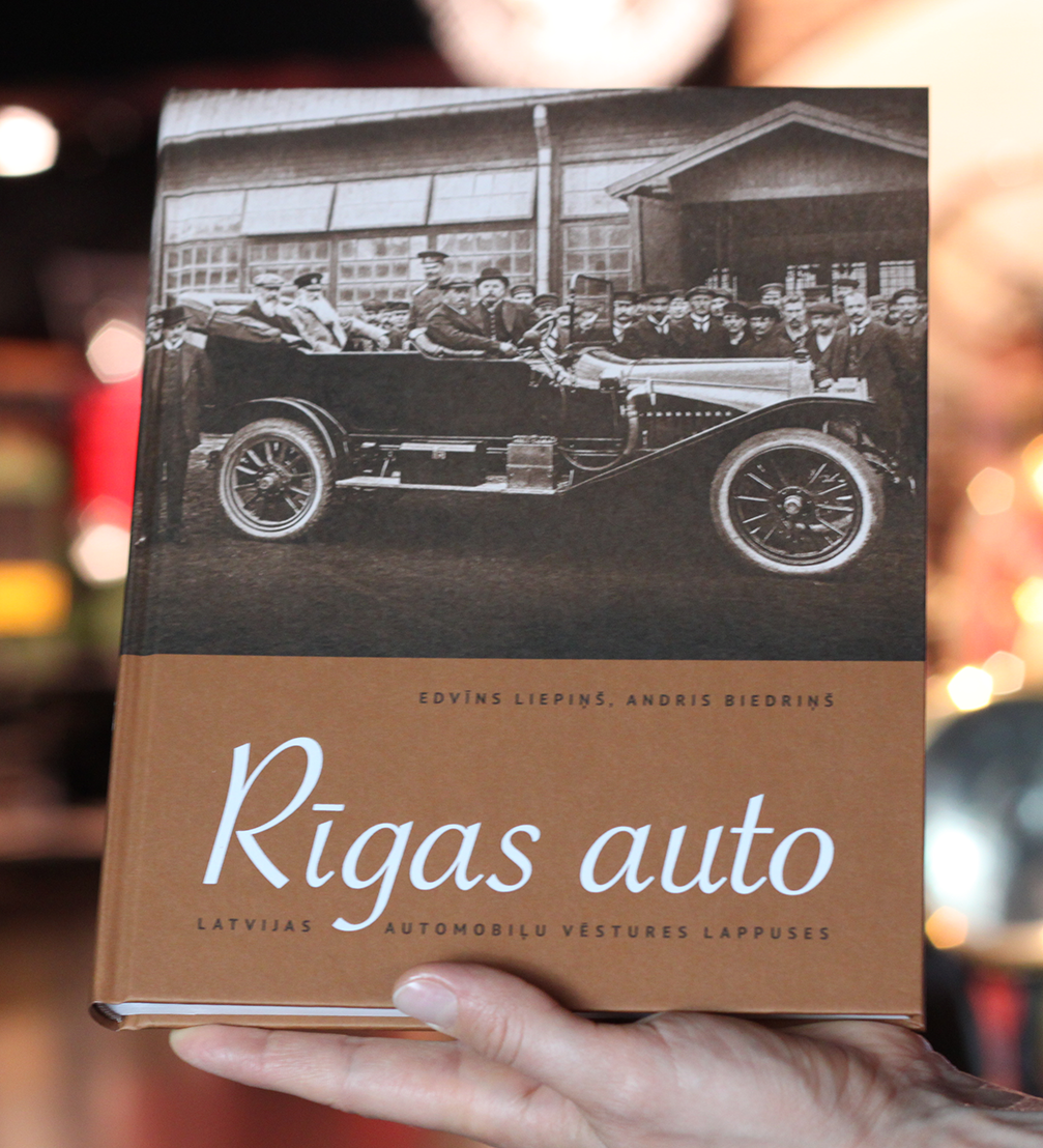 Izdota grāmata «Rīgas auto» par Latvijas automobiļu vēsturi ← FOLD
