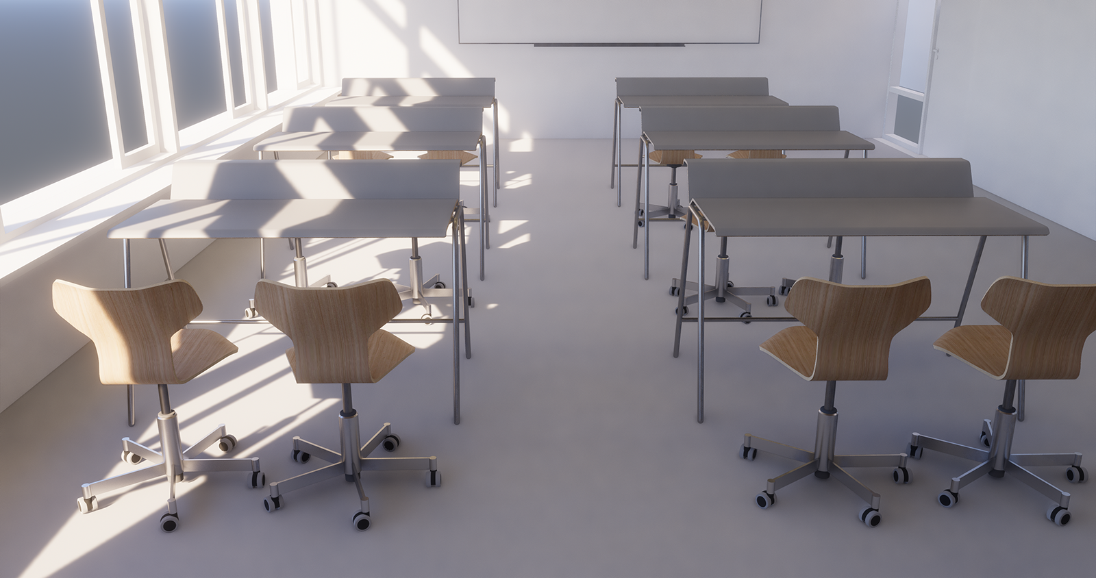 «Tip» — a contemporary version of classroom chair by «RIGA ChAIR» ← FOLD