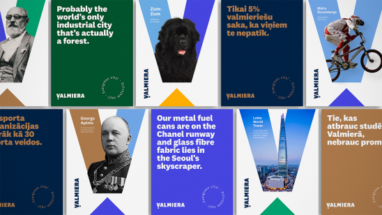 Visual identity for Valmiera by Overpriced ← FOLD