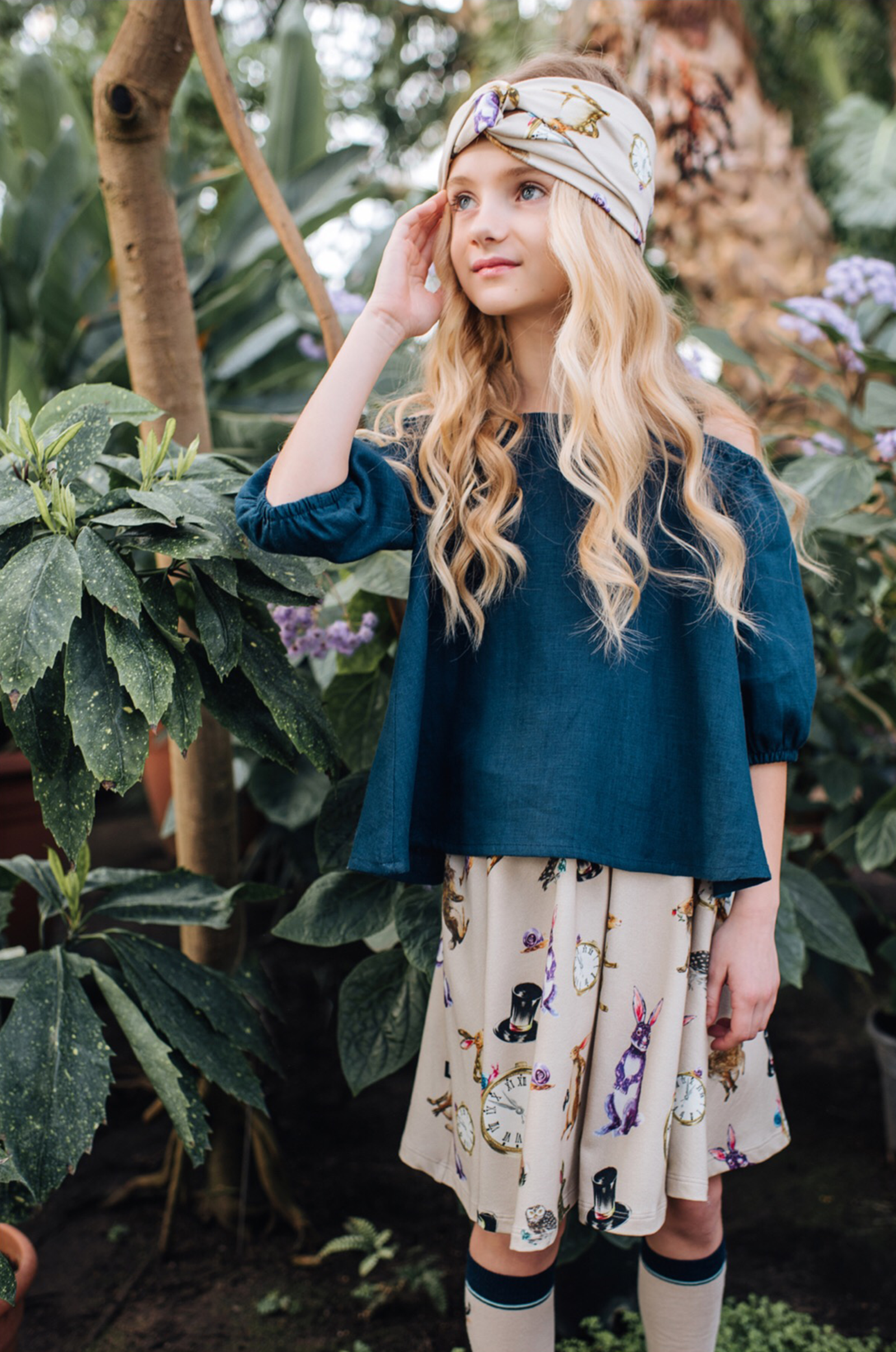 Children’s fashion collection «Wonderland» by «Hebe» ← FOLD