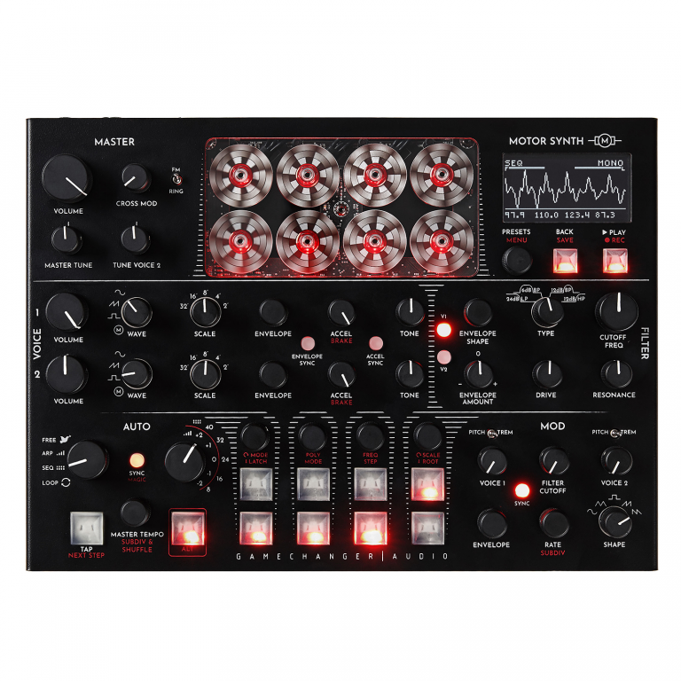 Synthesizer «Motor Synth» by «Gamechanger Audio» ← FOLD