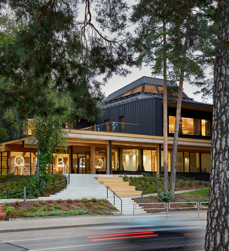 Ogre Central Library building by PBR ← FOLD