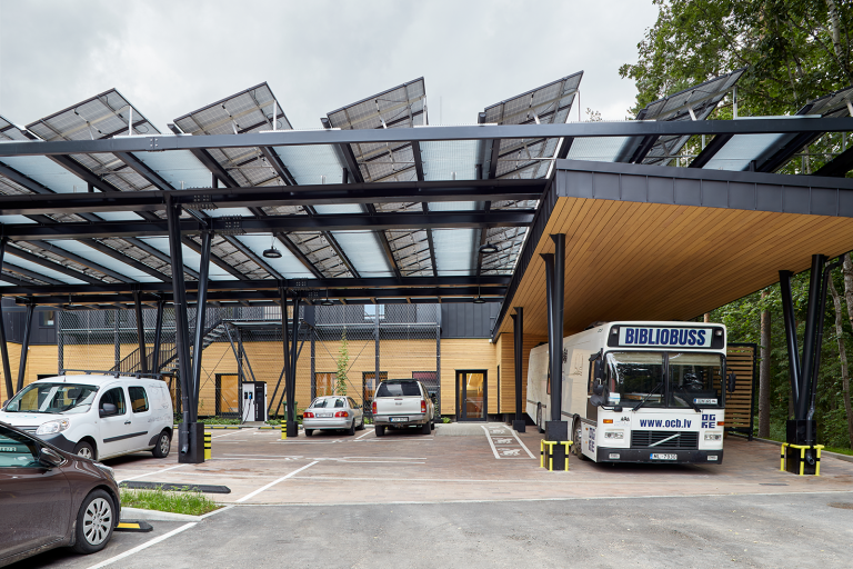 Ogre Central Library building by PBR ← FOLD