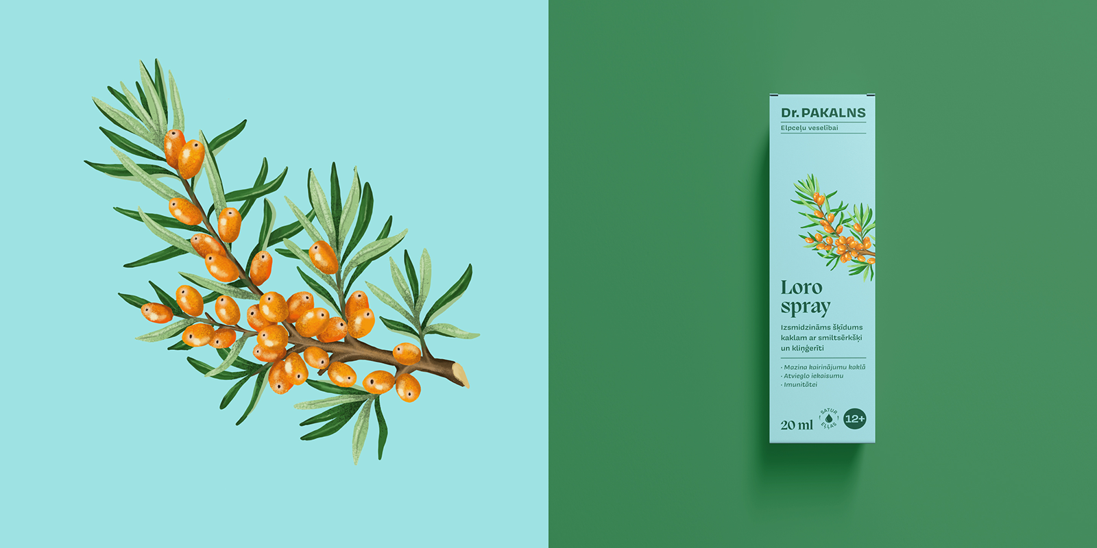 Dr. Pakalns packaging design by Brandbox ← FOLD