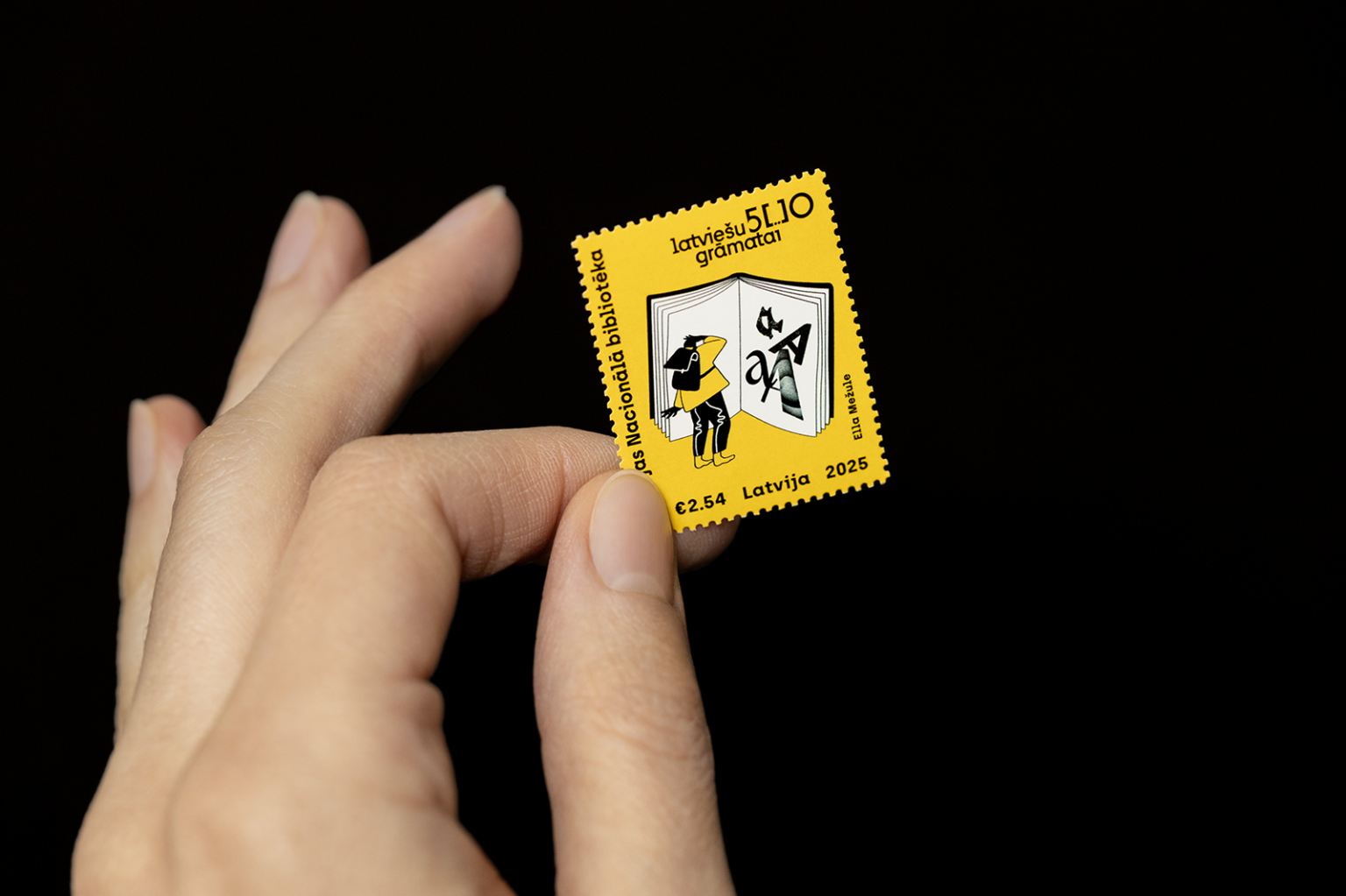 Izdota pastmarka «Latviešu grāmatai 500» ← FOLD