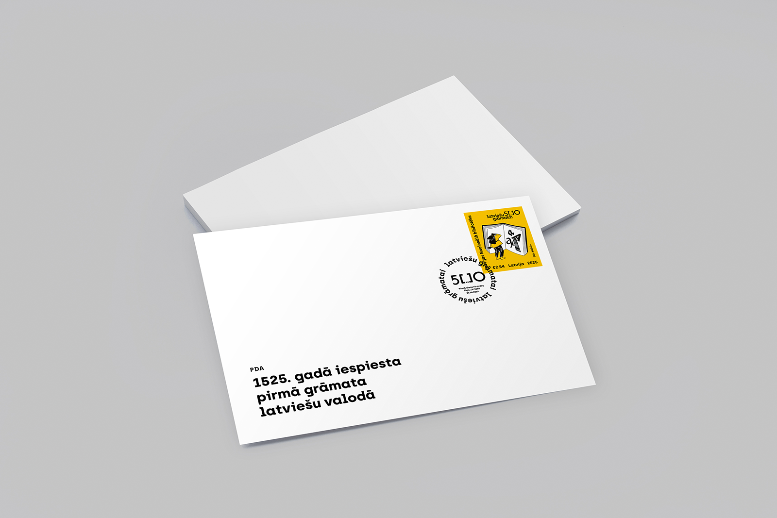 Izdota pastmarka «Latviešu grāmatai 500» ← FOLD